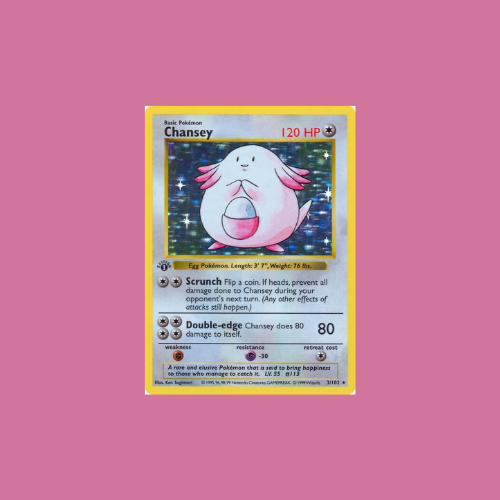 First Edition Chansey (Base Set) - The Card Collective